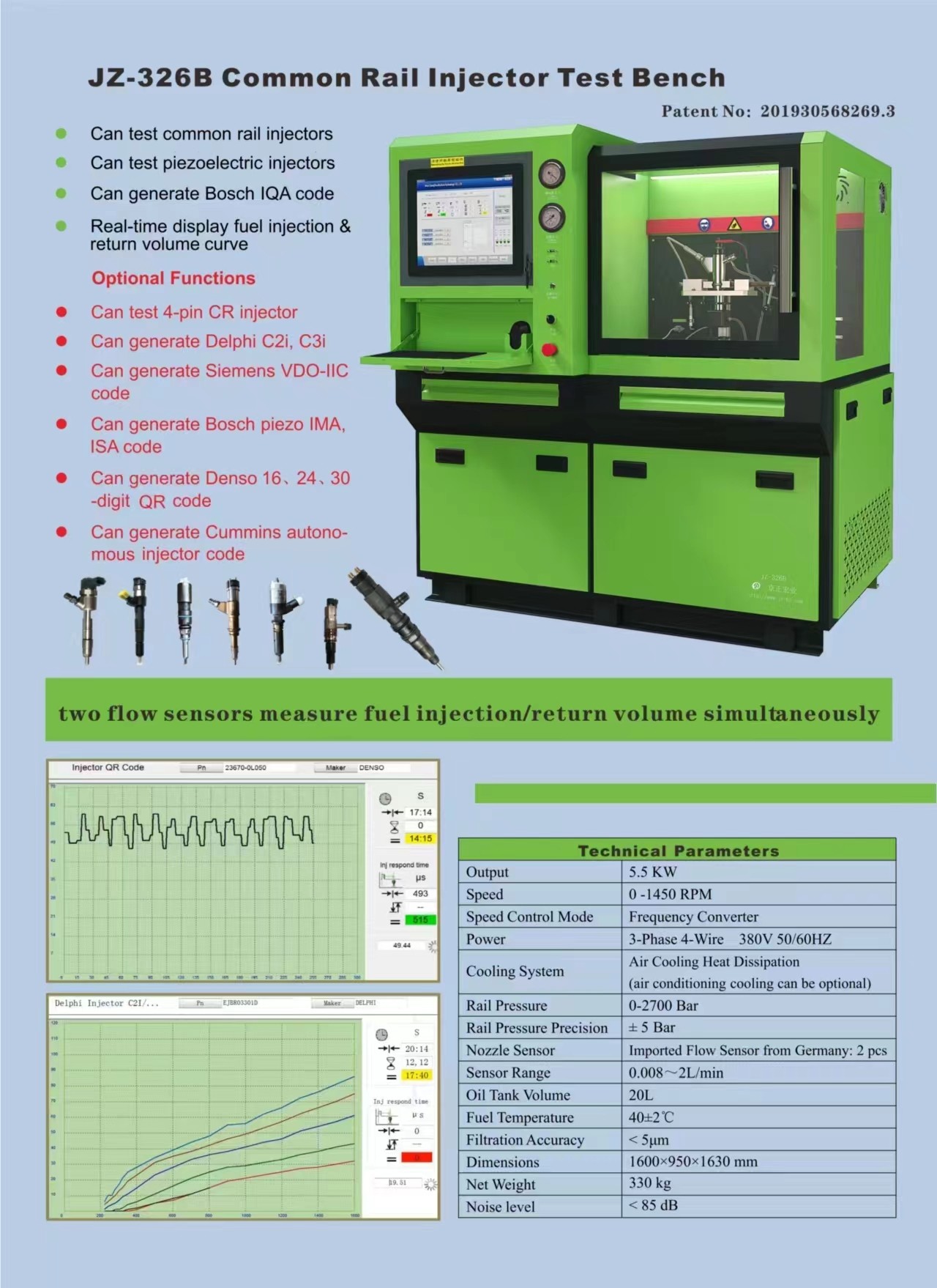 Common Rail Injector Generating Code Machine Testing Equipment Test ...